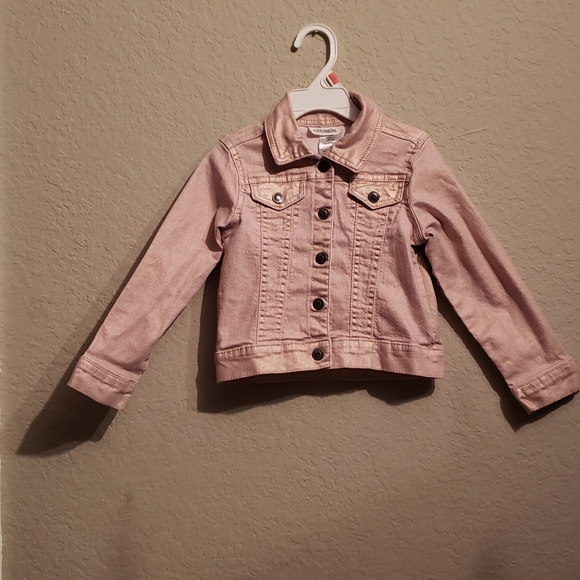 Toughskins | Jackets & Coats | Girls Pink Denim Toughskin Jacket | Poshmark